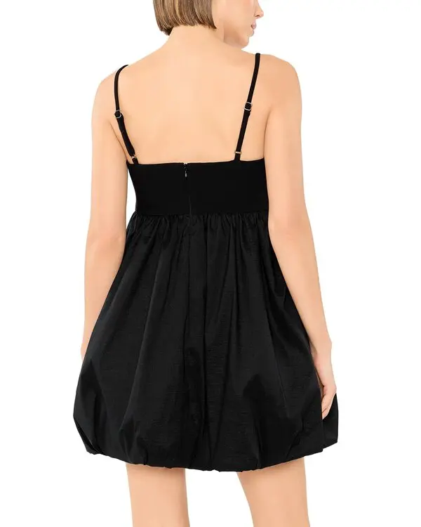 knee length dresses for ladies Serafina Scalloped Detail Fitted Dress – Rad & Co main image 0