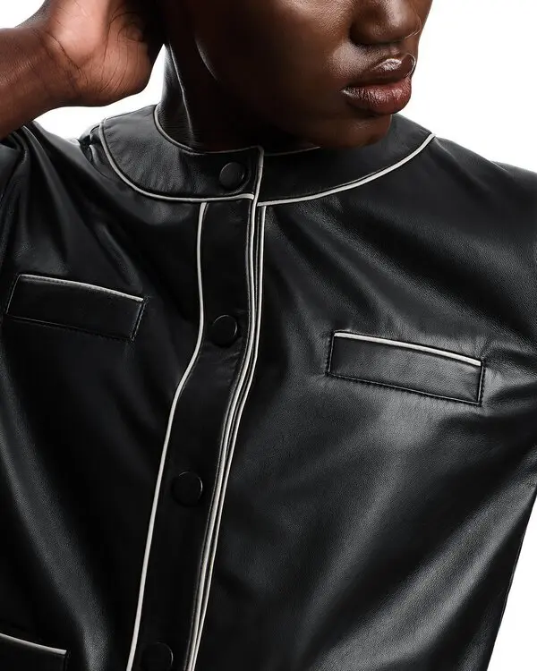 Emporio Armani Leather Jacket
