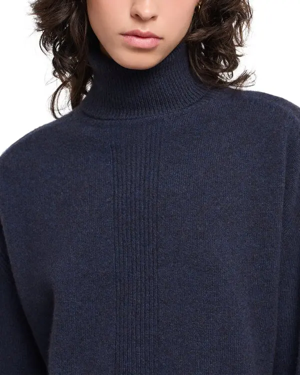Emporio Armani Wool Turtleneck Sweater - Solid Medium