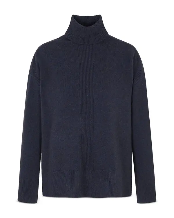 Emporio Armani Wool Turtleneck Sweater - Solid Medium