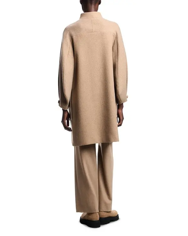 Emporio Armani Mock Neck Coat