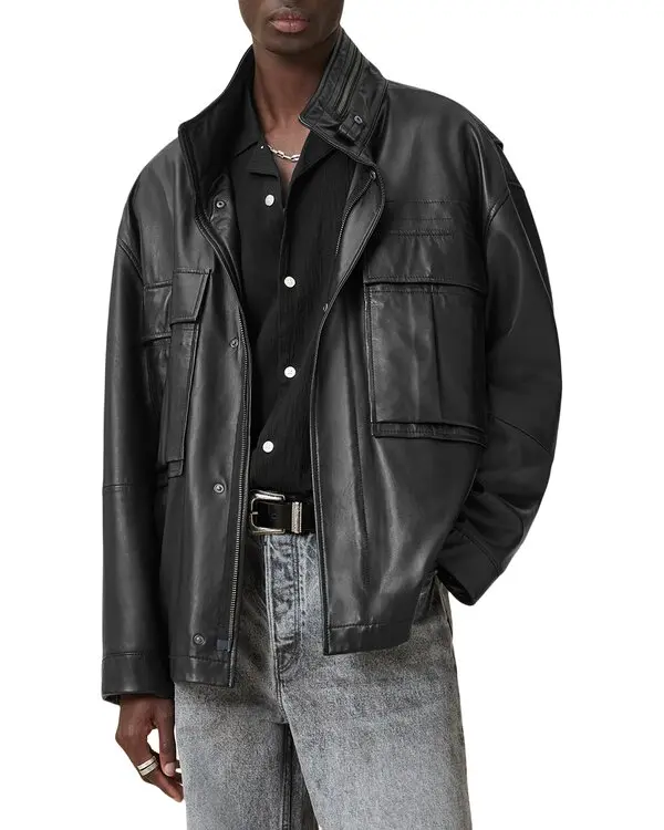 ALLSAINTS Halton Leather Jacket