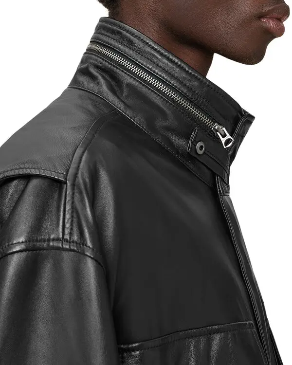 ALLSAINTS Halton Leather Jacket