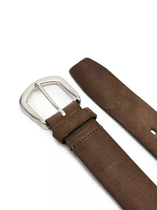 Officine Creative Suede Belt - Brown