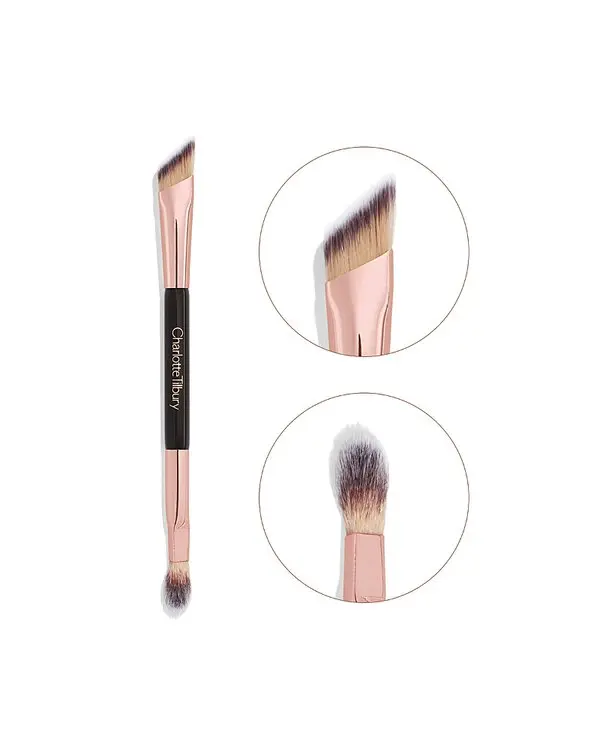 Charlotte Tilbury Super Nudes Shapewear Dual Ended Face Brush - No Color