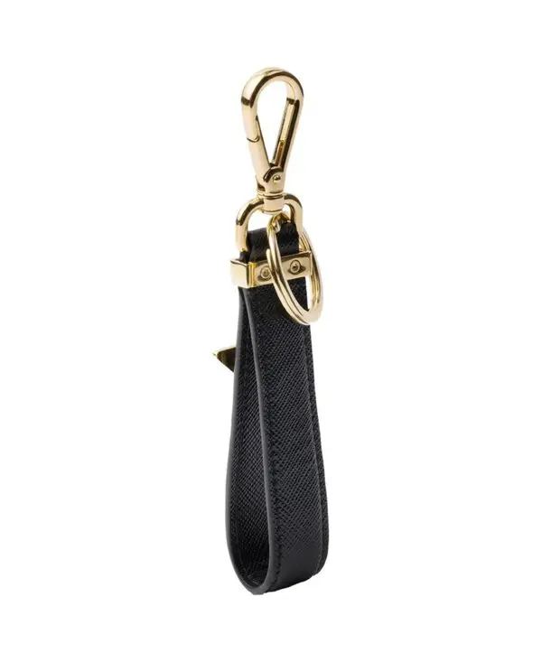 Prada Saffiano Leather Key Ring