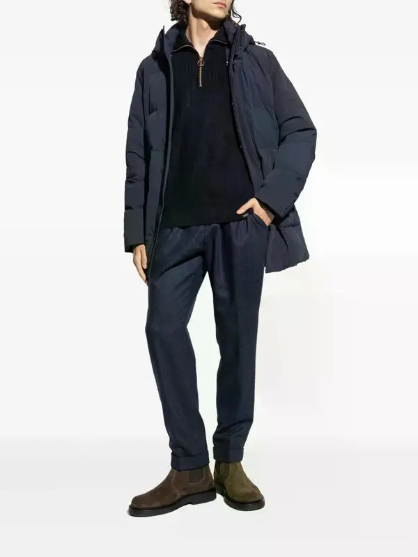 Paul & Shark Wool Blend Straight-leg Trousers