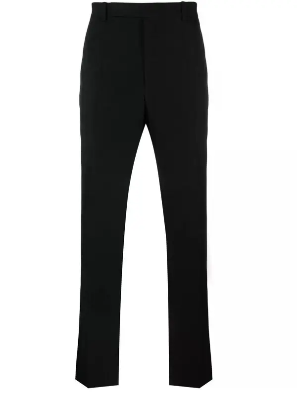 Saint Laurent Pressed-crease Straight-leg Trousers