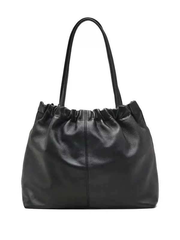 Marc Jacobs The Cristina Chain-embellished Drawstring Shoulder Bag - Black