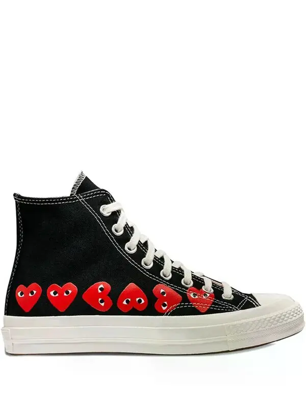 Play Comme Des Garcon X Converse Chuck 70 High-top Sneakers