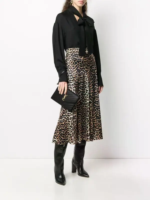 Saint Laurent Monogram Envelope Clutch