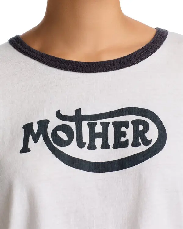 MOTHER The Lil Goodie Ringer Runner Tee - Mother Moto