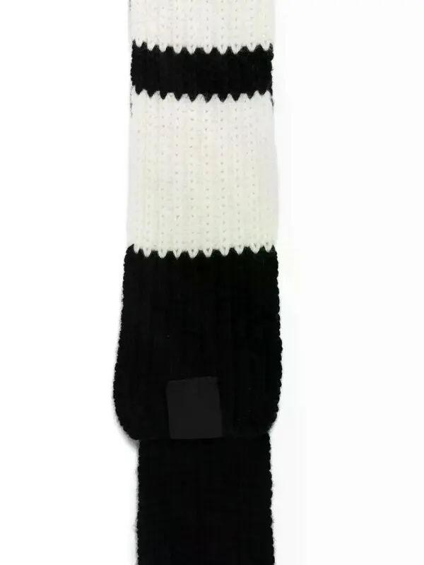 N°21 Striped Wool Scarf