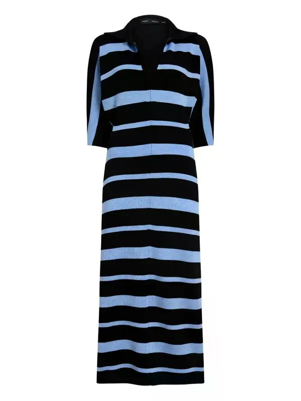 Proenza Schouler Solana Midi Dress - Blue