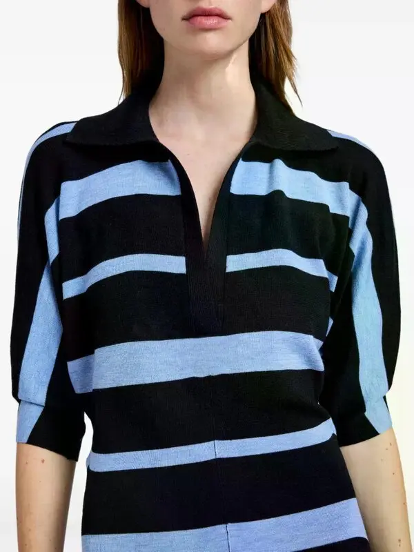 Proenza Schouler Solana Midi Dress - Blue