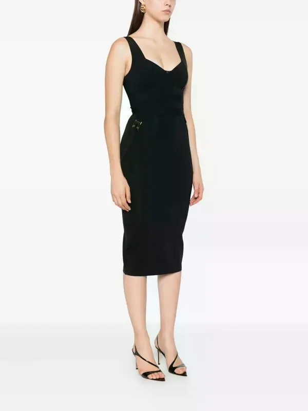 Elisabetta Franchi Sweetheart Neckline Mini Dress