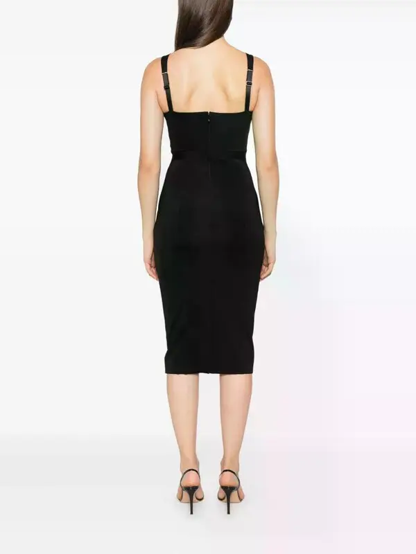 Elisabetta Franchi Sweetheart Neckline Mini Dress