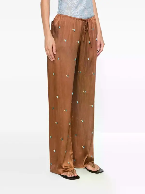 SIEDRES Manoce Embellished Trousers