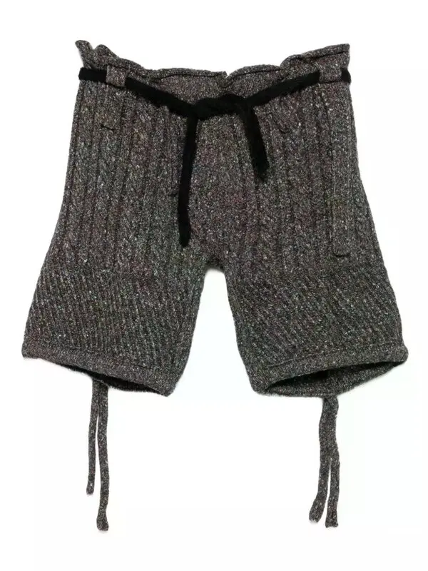 Ottolinger Cable-knit Drawstring Shorts