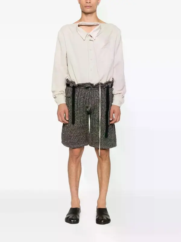 Ottolinger Cable-knit Drawstring Shorts