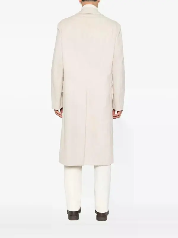 LARDINI Double-breasted Coat - Neutrals