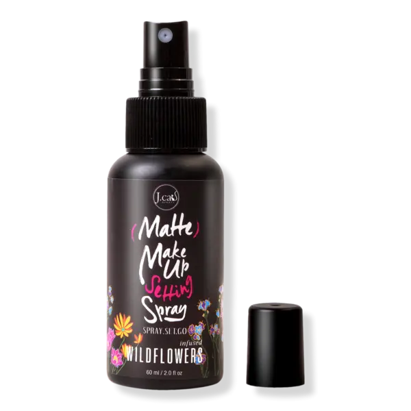 J.CAT BEAUTY Matte Spray, Set, Go Setting Spray - Wildflower