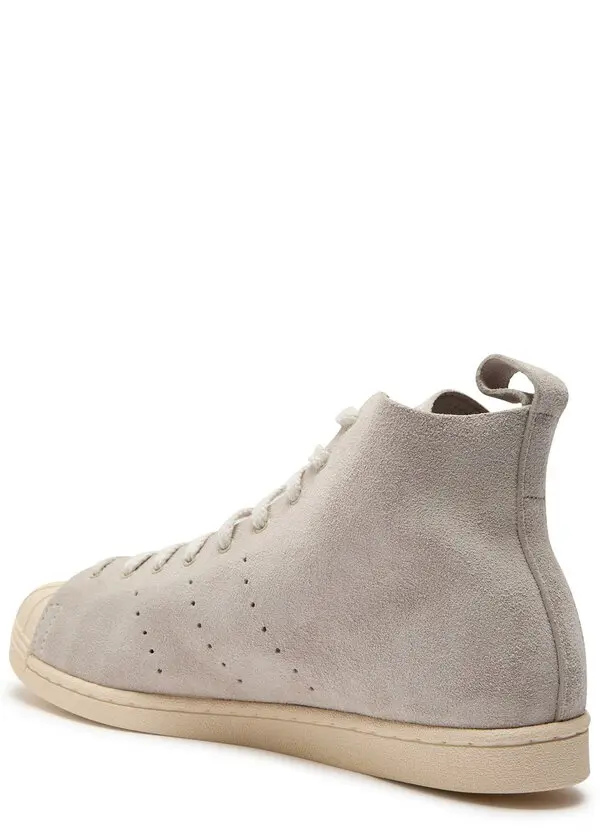 WALES BONNER Adidas X Superstar Brushed Suede Sneakers