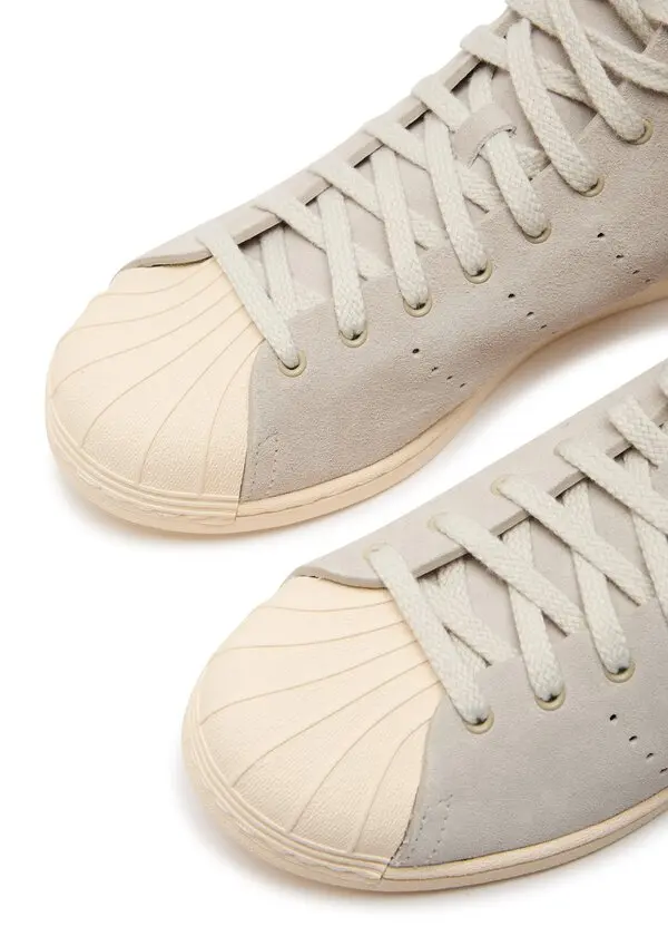 WALES BONNER Adidas X Superstar Brushed Suede Sneakers