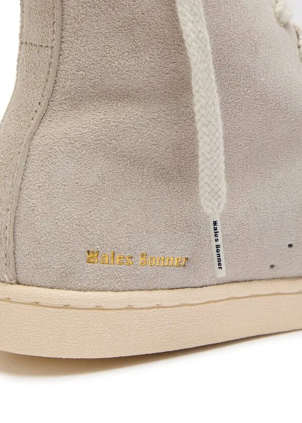 WALES BONNER Adidas X Superstar Brushed Suede Sneakers