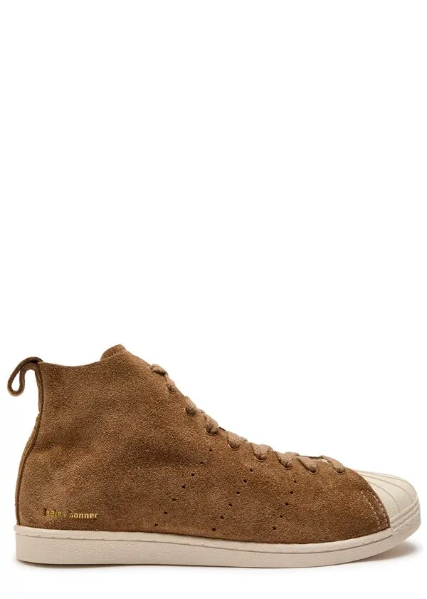 WALES BONNER Adidas X Brushed Suede Sneakers