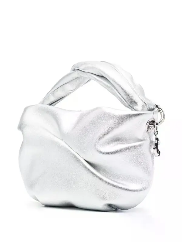 JIMMY CHOO Metallic Leather Tote Bag