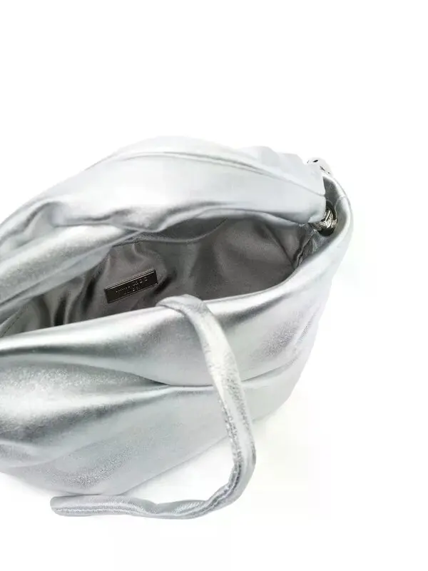JIMMY CHOO Metallic Leather Tote Bag