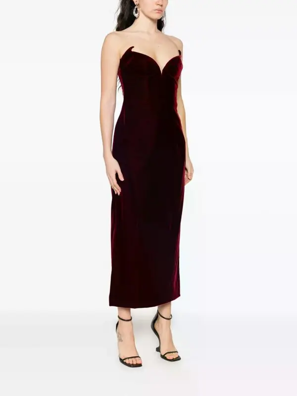 MUGLER Dresses Bordeaux