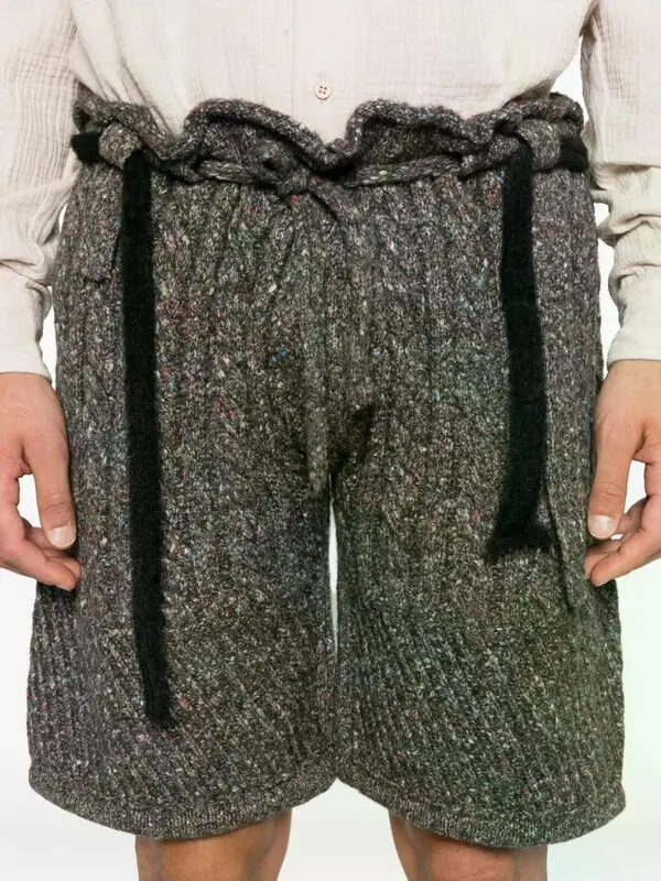Ottolinger Cable-knit Drawstring Shorts