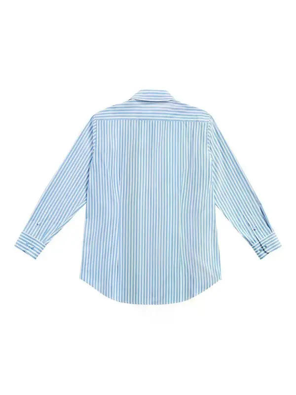 AREA Striped Button-down Shirt