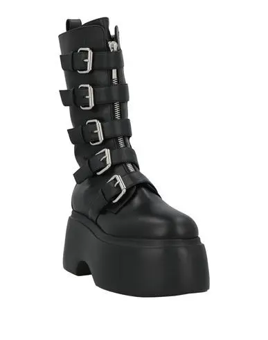 LE SILLA Leather Buckled Boots
