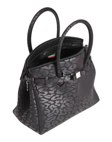 Save My Bag Leopard-print Tote - Black