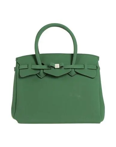 Save My Bag Handbag In Polyamide And Elastane - Green