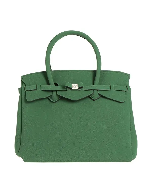 Save My Bag Handbag In Polyamide And Elastane - Green