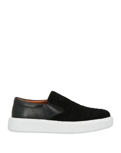 CERRUTI 1881 Midnight Goat Skin Sneakers - Black