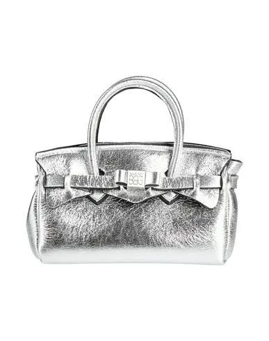 Save My Bag Metallic Tote Bag - Silver