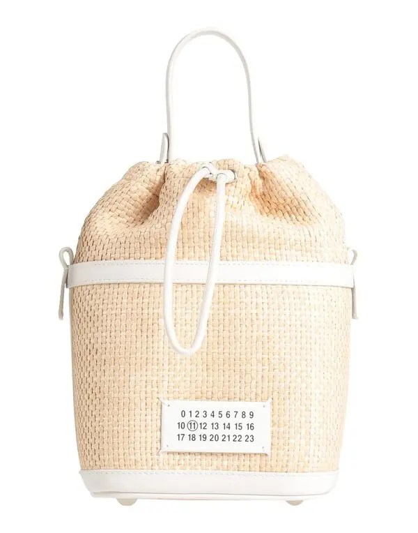 MAISON MARGIELA Raffia Bucket Bag
