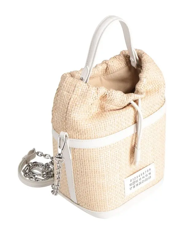 MAISON MARGIELA Raffia Bucket Bag