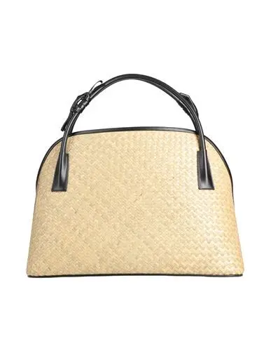 MAISON MARGIELA Handbag In Straw And Leather - Beige