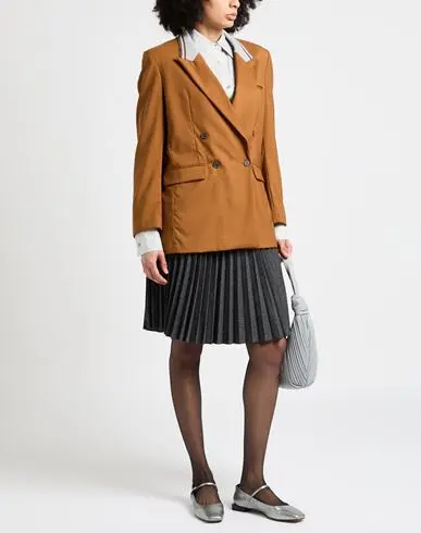 Fabiana Filippi Double-breasted Blazer - Brown
