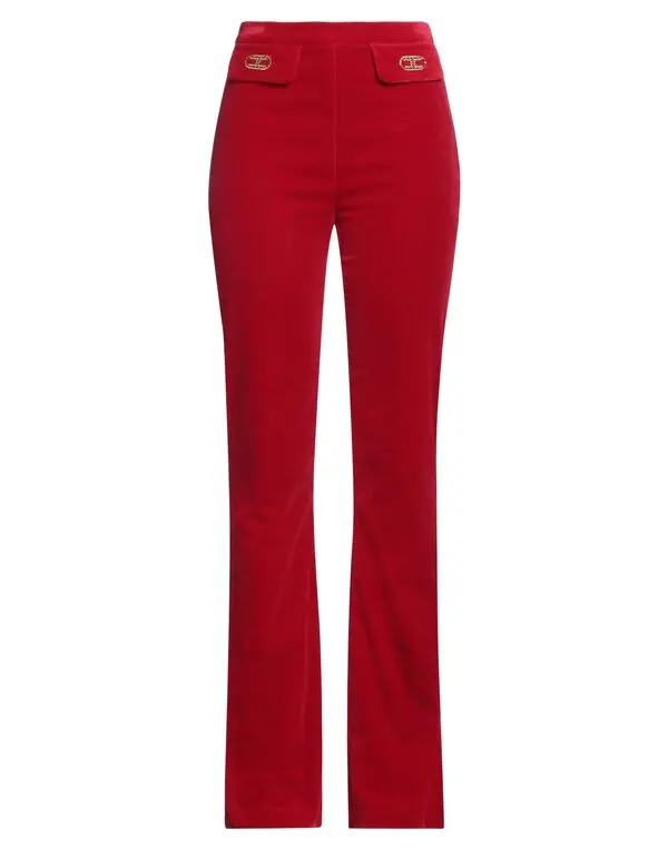 Elisabetta Franchi Flared Velvet Pants