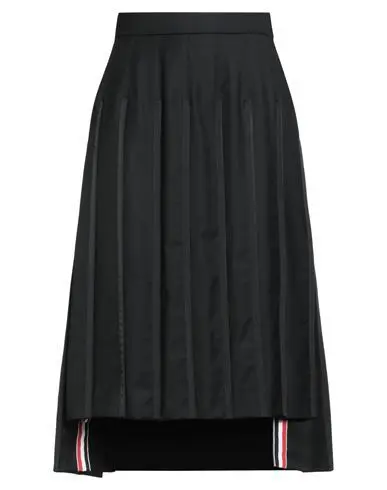 Thom Browne Midi Pleated Wool Skirt