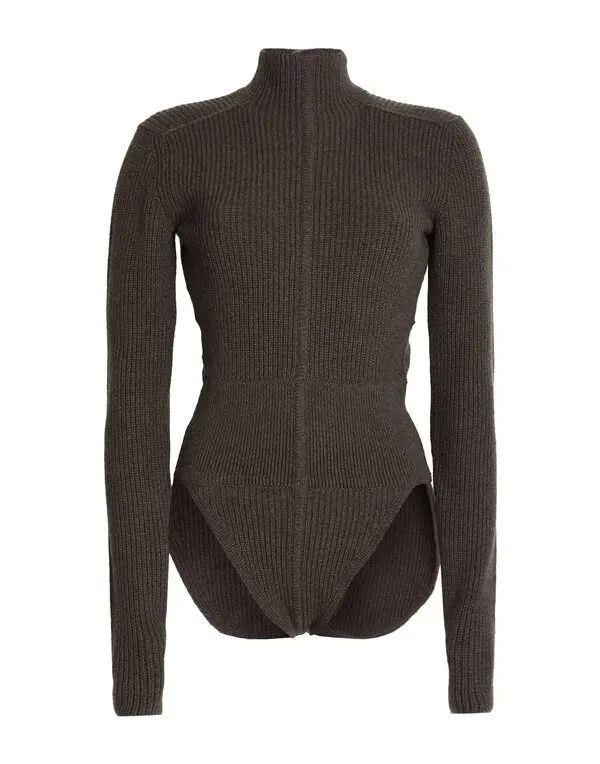 Rick Owens Bodysuit Cashmere, Wool