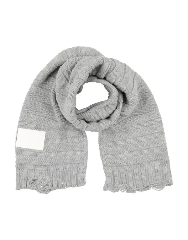 MAISON MARGIELA Scarf Acrylic, Virgin Wool - Grey