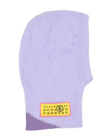 MAISON MARGIELA Knitted Balaclava - Purple